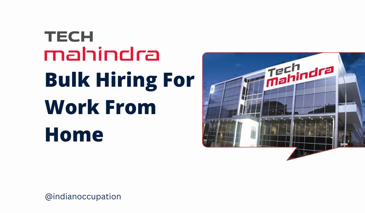 Customer Care Executive job Tech Mahindra Work from Home
